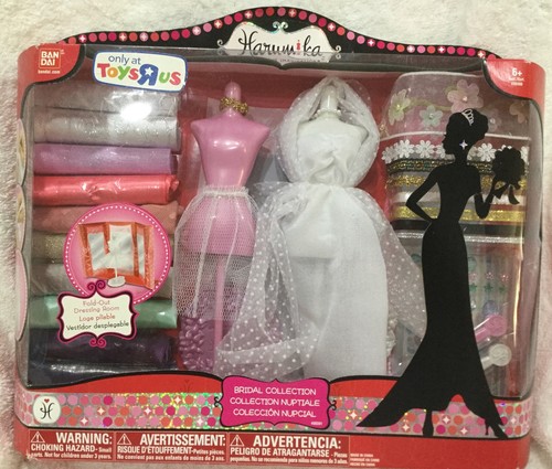 Harumika Fashion Designer Doll Set BRIDAL Mannequin Dress Toys R Us ...