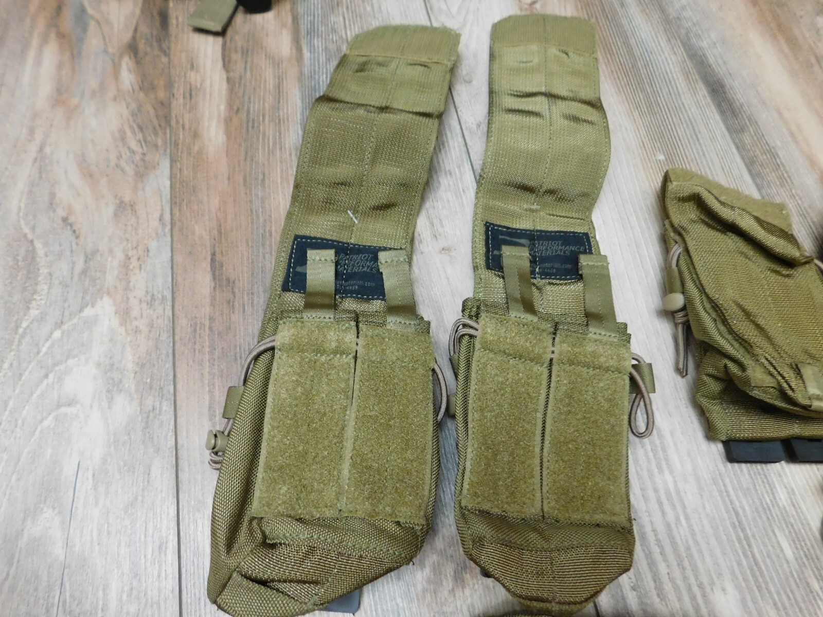 PATRIOT PERFORMANCE MATERIALS POUCHES SET OF 6 NEW | eBay