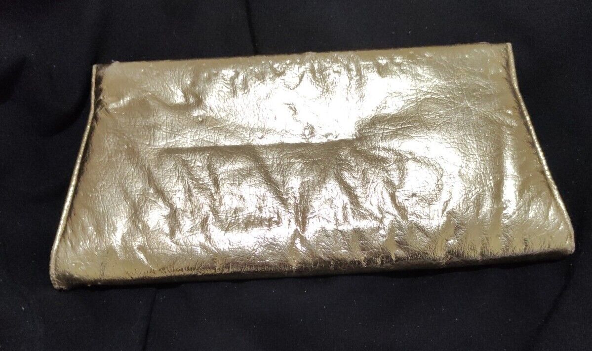 1950s Gold Purse Clutch Rare Party Girl Retro Gem