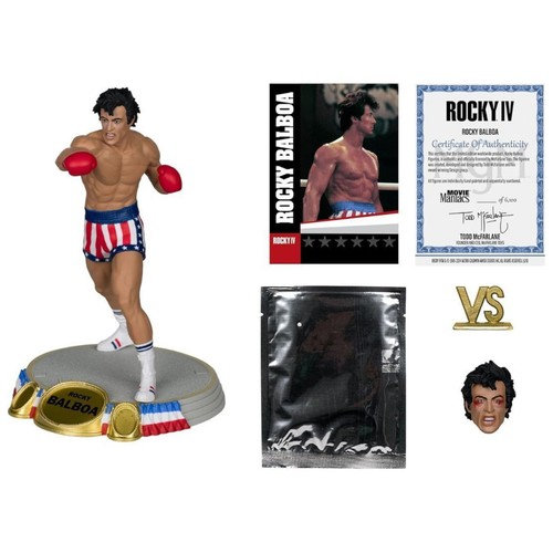 McFarlane Toys Rocky IV Movie Boxer Rocky Balboa 6 Inch Posed Figure ...