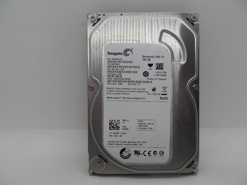 160 GB SATA FESTPLATTE SEAGATE ST3160318AS 3,5 ZOLL 7200RPM #FP2701 ...