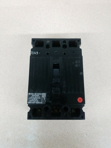 General Electric TED134100 3 Pole 100 Amp 480 Vac Circuit Breaker | eBay