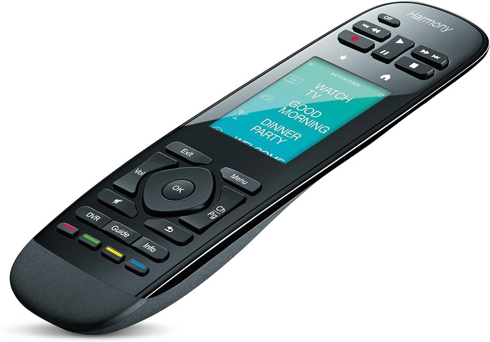 Logitech Harmony Touch Universal Remote with Color Touchscreen - Black ...