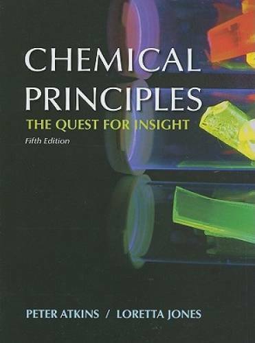 Chemical Principles - Hardcover By Atkins, Peter - GOOD 9781429219556| eBay