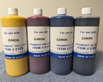 COMPATIBLE BULK INK REFILL CANON MAXIFY GX1050/ GX2050 4,000ML CYMK ...