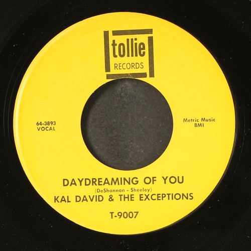KAL DAVID & EXCEPTIONS: daydreaming of you / searchin' TOLLIE 7" Single ...