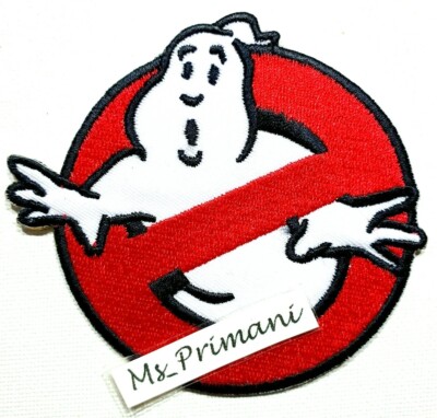 Ghostbusters Halloween Embroidered Iron/Sew On Patch Dress Jacket Shirt ...