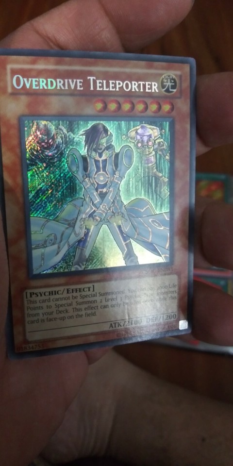 Overdrive Teleporter CSOC-EN083 Secret Rare LP | eBay