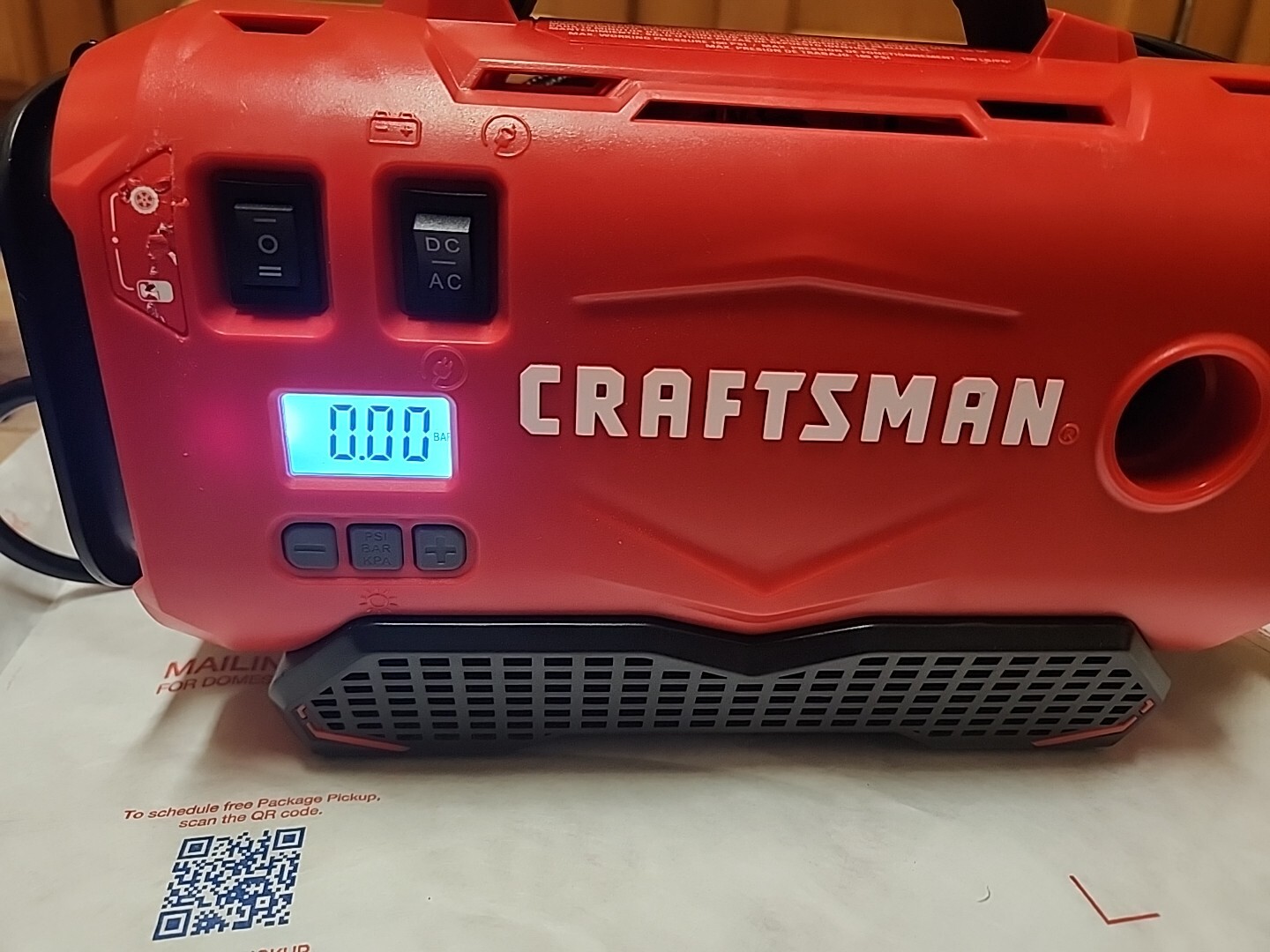 CRAFTSMAN CMCE520B V20 20V 20-Volt Lithium-Ion Cordless Inflator TOOL ...