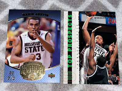 2003 UD Top Prospects & Conference Call Mario Austin Rookies RC ...