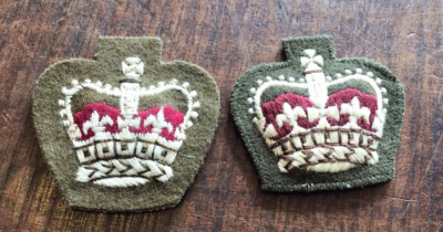 Australian Post 1953 W/O2 Rank Badges | eBay Australia