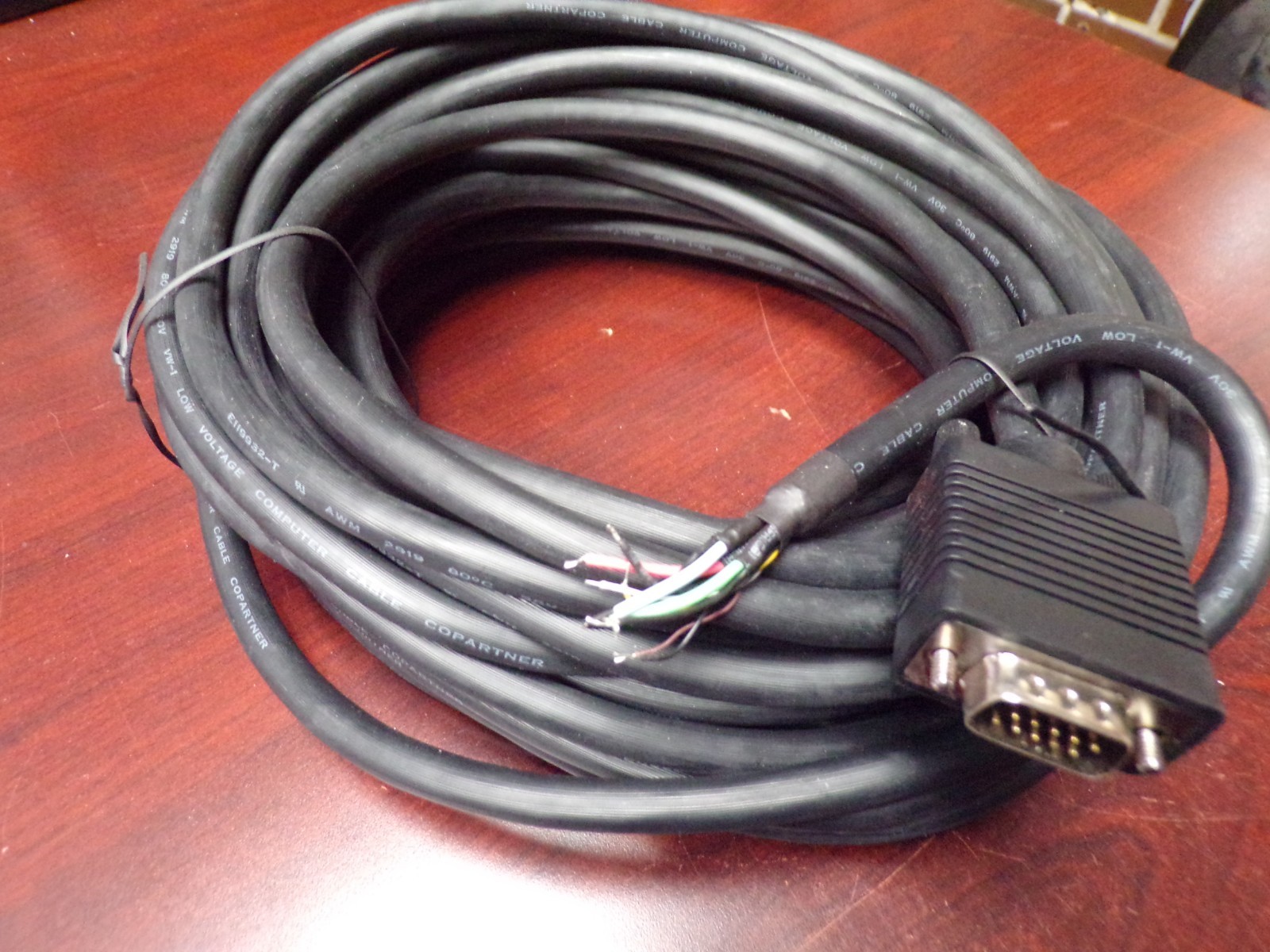 E119932- AWM 2919, 80C, 30V,VW-1, Low Voltage Computer Cable, 25 FT (CH ...