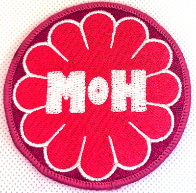 Moh Pink Flower Maid Of Honor Iron On Embroidered Patch You Me Dupree ...
