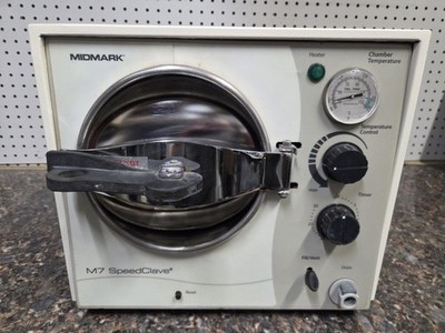 M7 Midmark Ritter Sterilizer Steam Autoclave Speedclave dental tattoo ...