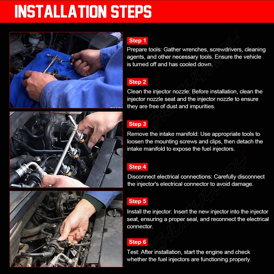 Set(8) Fuel Injectors For 2015-2017 Chevrolet Tahoe 5.3 L V8 #12656005 ...