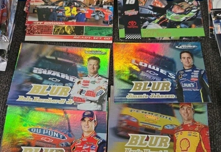 MASSIVE NASCAR Card Lot CLEARANCE! Tons Of Sealed Packs Inserts Prizm ...