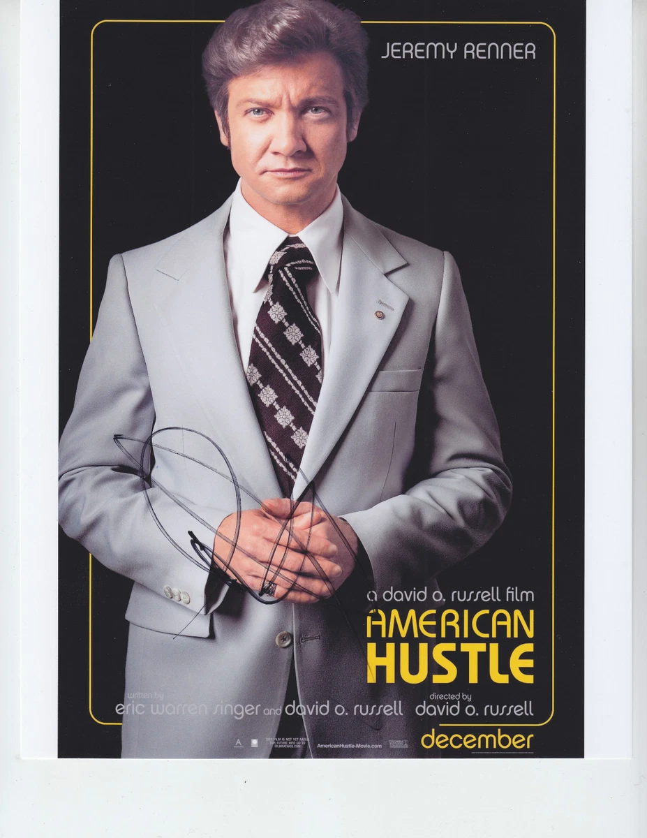 Jeremy Renner American Hustle Poster