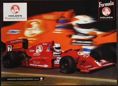 Adam Kaplan Formula Holden Poster Hunter Holden Racing F1 Racing ...