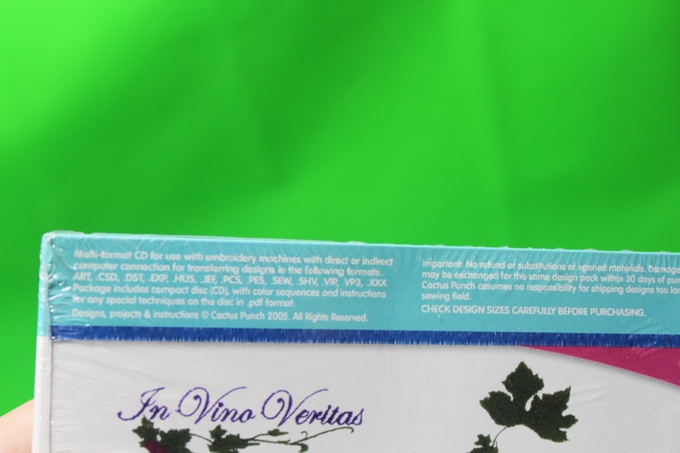 CACTUS PUNCH MACHINE EMBROIDERY Vino EP008 | eBay