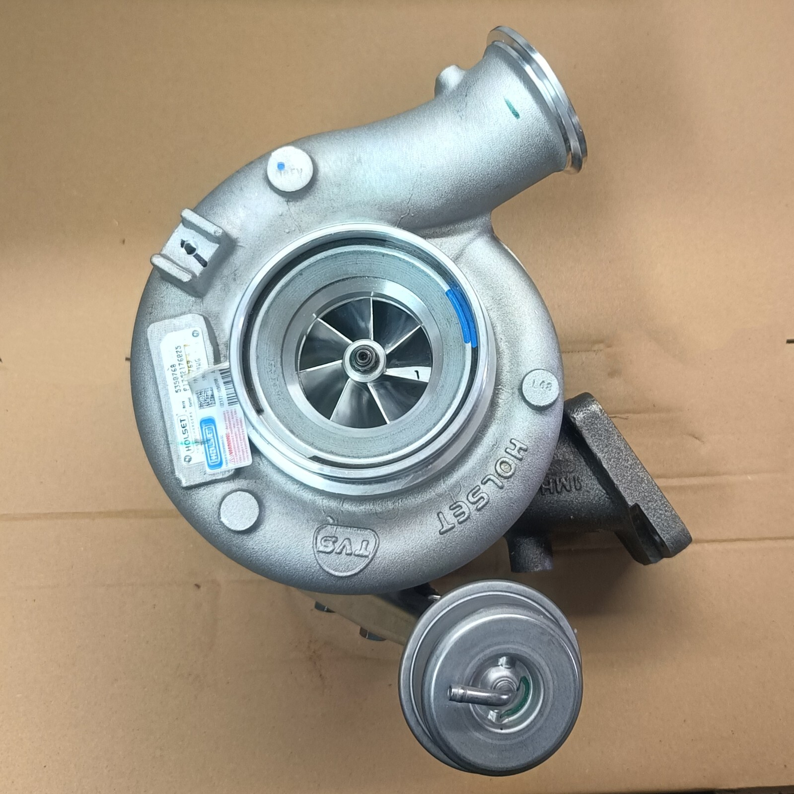 New Turbocharger Holset HE300WG HX35W T4 8cm single scroll V-band ...