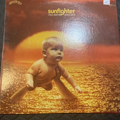 Grace Slick Paul Kantner Sunfighter Vinyl LP Grunt 1971 FTR-1002 VG ...