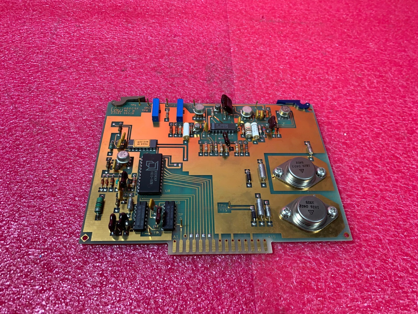 AGILENT HP 3585A SPECTRUM ANALYZER 20Hz-40MHz Board 03585-66516 REV B ...