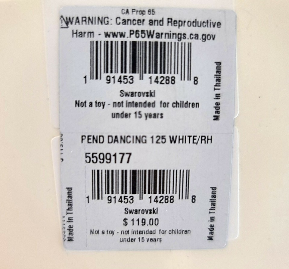 New 100% Authentic SWAROVSKI Rhodium Sparkle Crystal Millenia Necklace ...