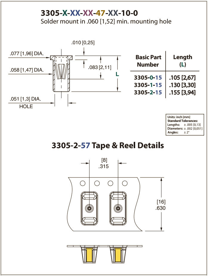 MIll-Max Hotswap Sockets 60pcs for MX-Style Mechanical Keyboard PCB | eBay