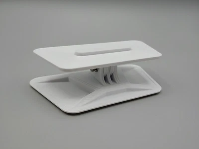 New White Adjustable 3D Printed Tilting | Grelly USA