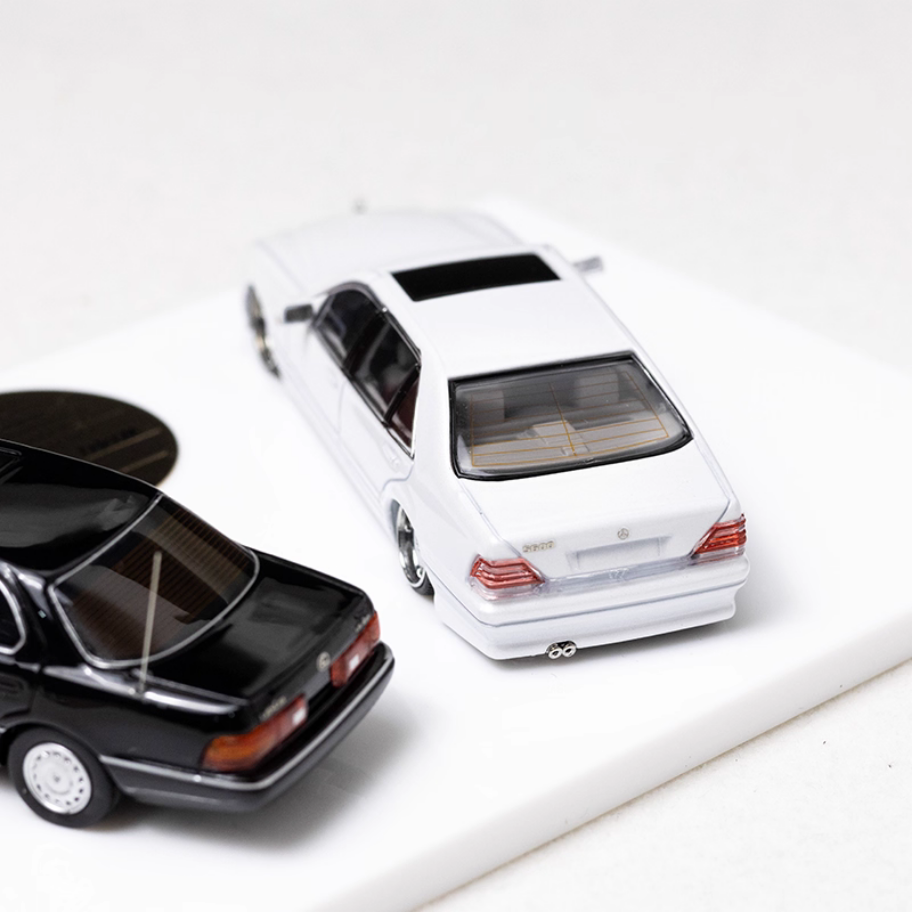 FW1:64 Mercedes-Benz w140 Lexus ls400 double car cover alloy car model ...