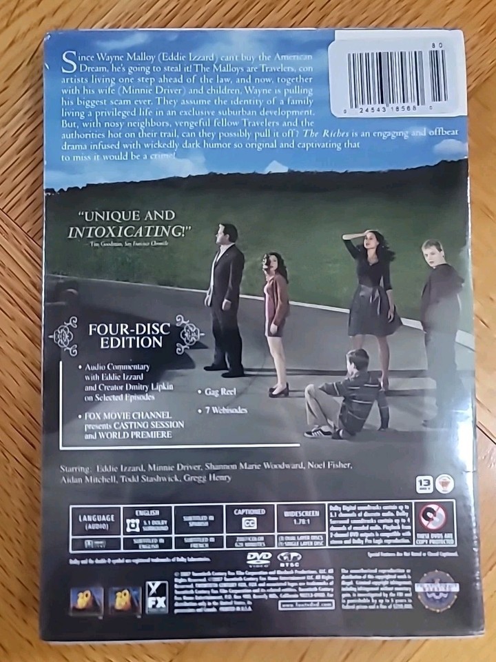 The Riches, DVD Box Set - Season 1 Brand New Sealed | eBay