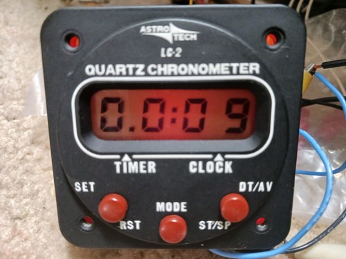 ASTRO TECH LC-2 QUARTZ CLOCK ( CHRONOMETER ) 2 1/4" P/N AT420000 New ...