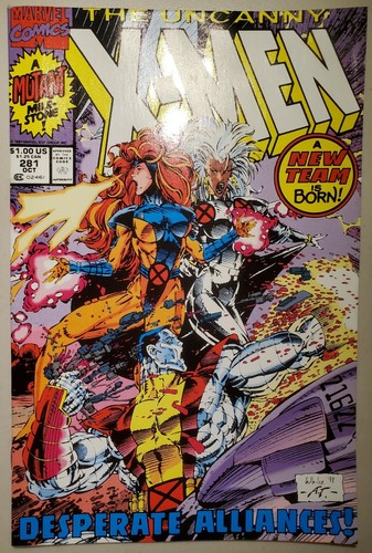 Uncanny X-Men Xmen #281 Marvel Comics Newsstand October Oct 1991 (VF ...