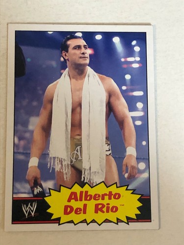 Alberto Del Rio WWE Wrestling Trading Card 2012 #3 | eBay