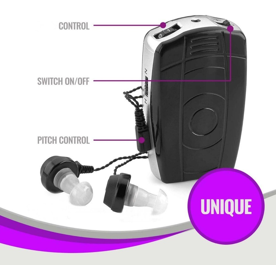 Digital Personal Sound Voice Amplifier Pocket Sound Double Ear ...