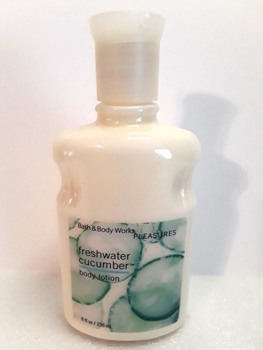 Bath Body Works Freshwater Cucumber Lotion Original Pleasures Classics ...