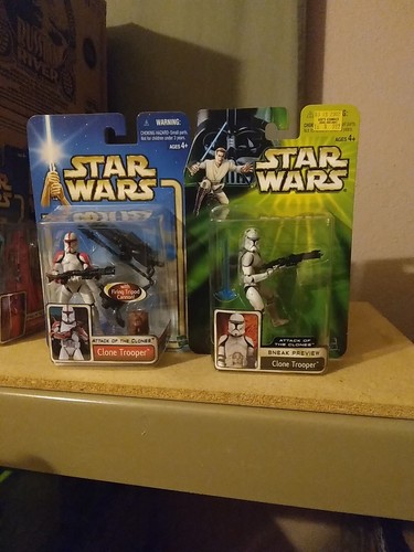 Star Wars Attack Of The Clones (2) Clone Troopers | eBay