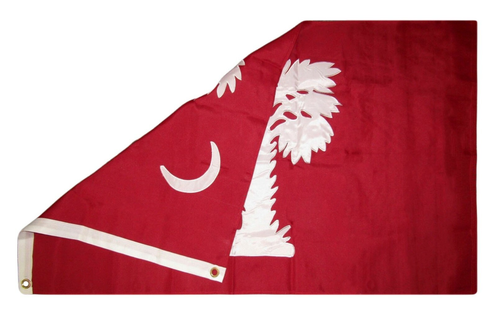 3x5 Embroidered Sewn South Carolina Big Red SC 100% Cotton Flag 3'x5 ...