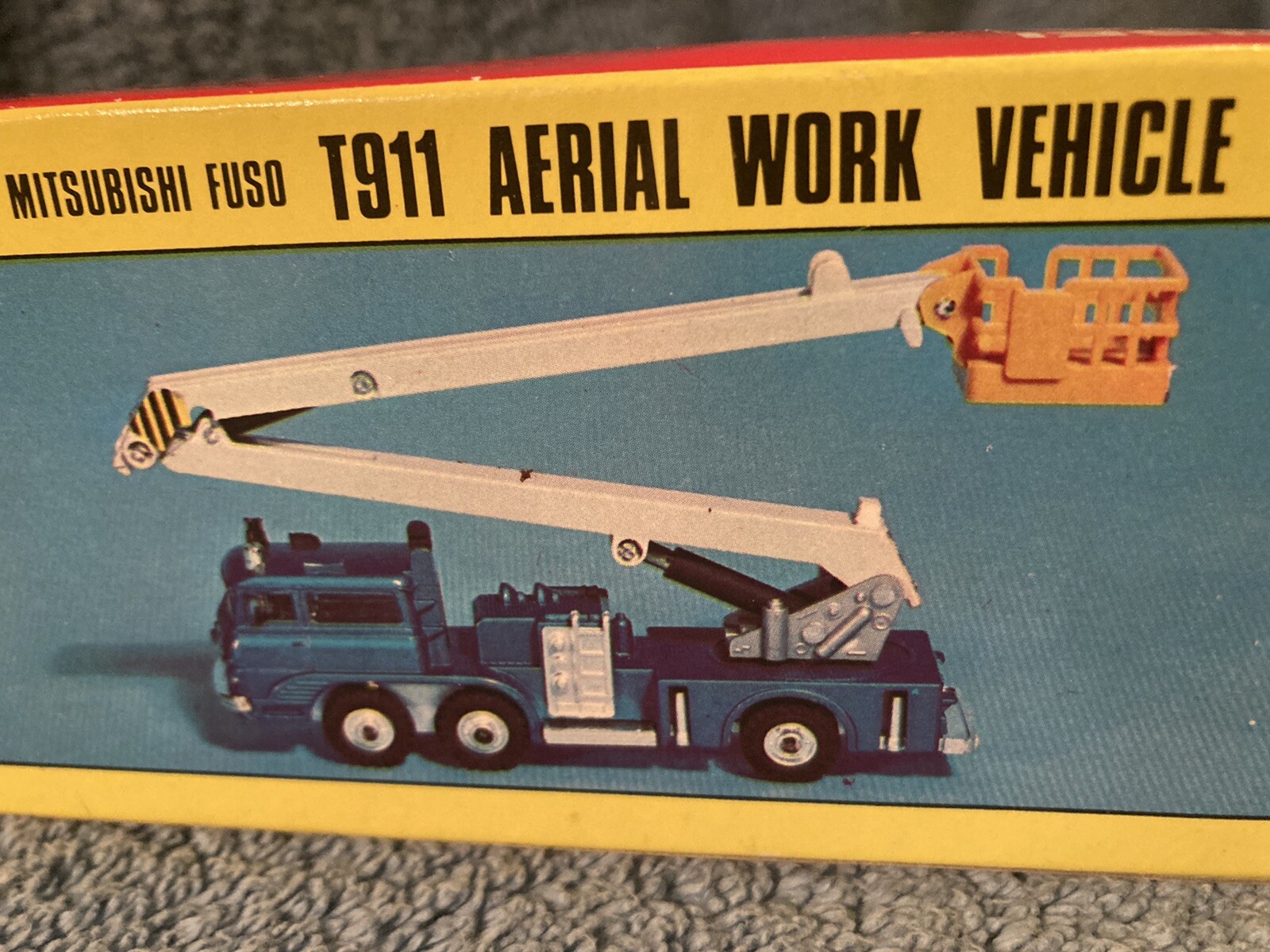 Shinsei Mini Power #4105 Mitsubishi Fuso T911 Aerial Work Vehicle NRFB ...