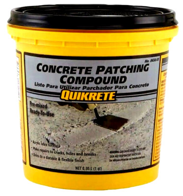 Quikrete Concrete Patching Compound, Durable And Flexible, Ready To Use ...