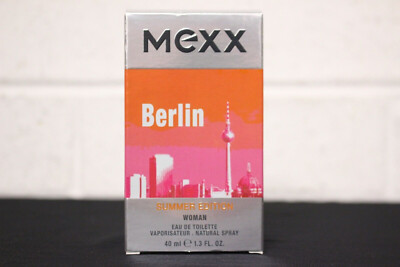 NEW: MEXX BERLIN SUMMER EDITION - 40ml WOMENS EAU DE TOILETTE NATURAL ...