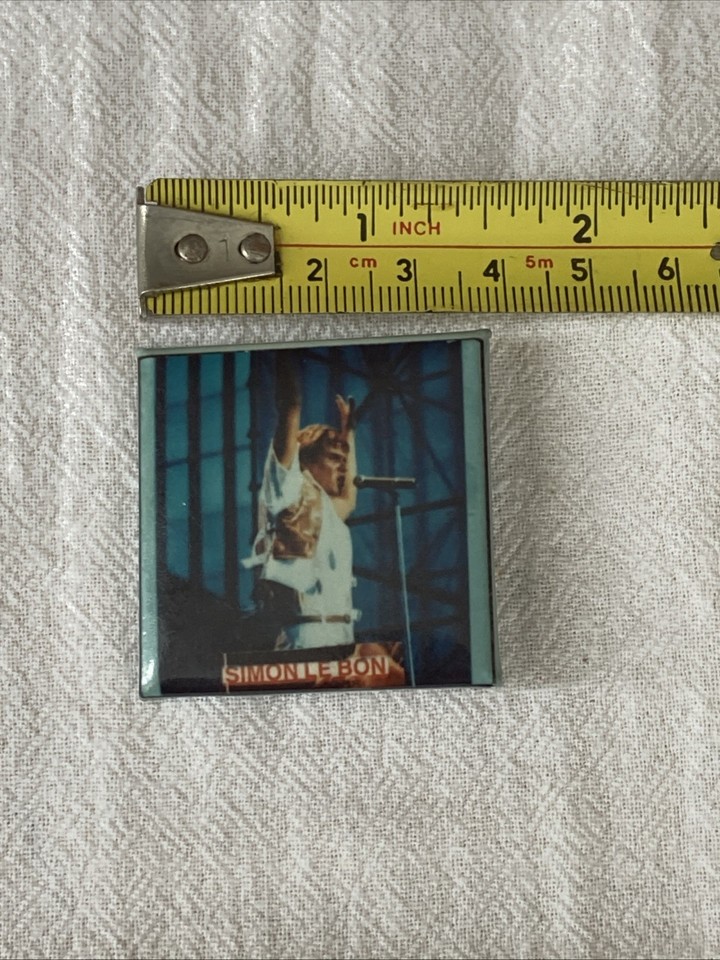 Simon Le Bon Duran Duran Vintage Retro Button Badge Pin Pinback #278 | eBay