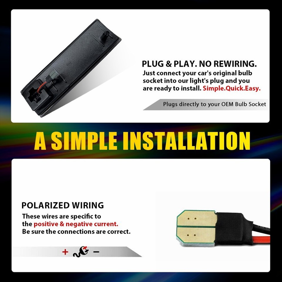 For 82-94 Chevy S10 Blazer Sonoma Smoke Corner Side Marker Signal ...