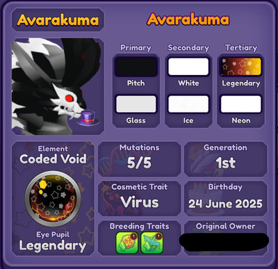 🐲 Roblox Dragon Adventures: FM DBL Traited Avarakuma ⚠️ | Delivery in ...
