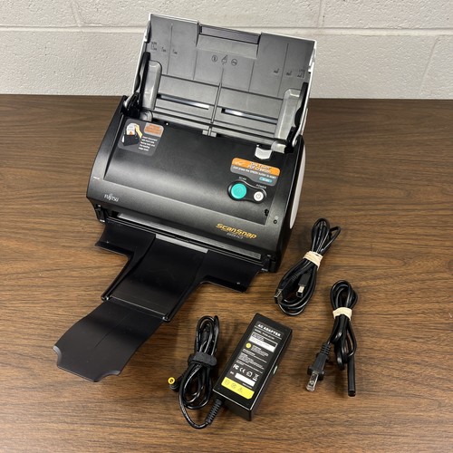 Fujitsu ScanSnap S510 Double-Sided Compact Scanner With Cords - No ...