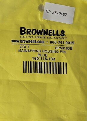 Brownells - Colt 1911 - Mainspring Housing Pin - New - 160116133 | eBay