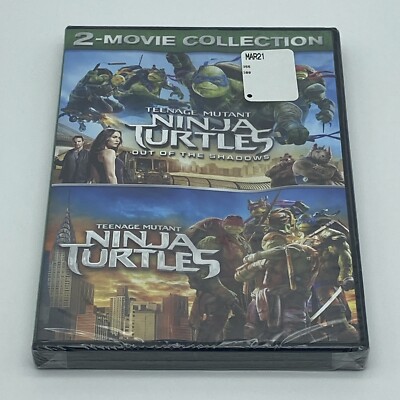 Teenage Mutant Ninja Turtles 2 Movie Collection DVD - Brand New ...