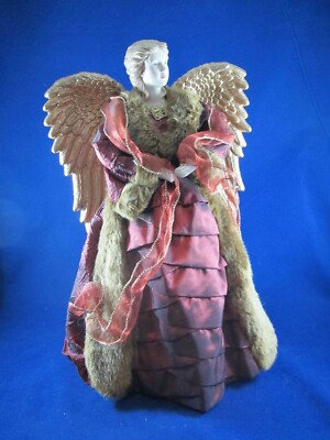 Original Large Dan Dee Decorative Angel Christmas Tree Stopper- 16.5 ...