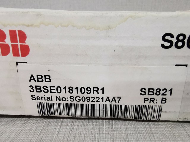 ABB Sb821 3.6v Lithium Battery Unit 3BSE018109R1 for sale online | eBay