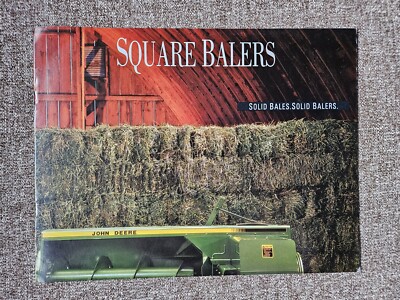 John Deere square baler brochure vintage advertising | eBay